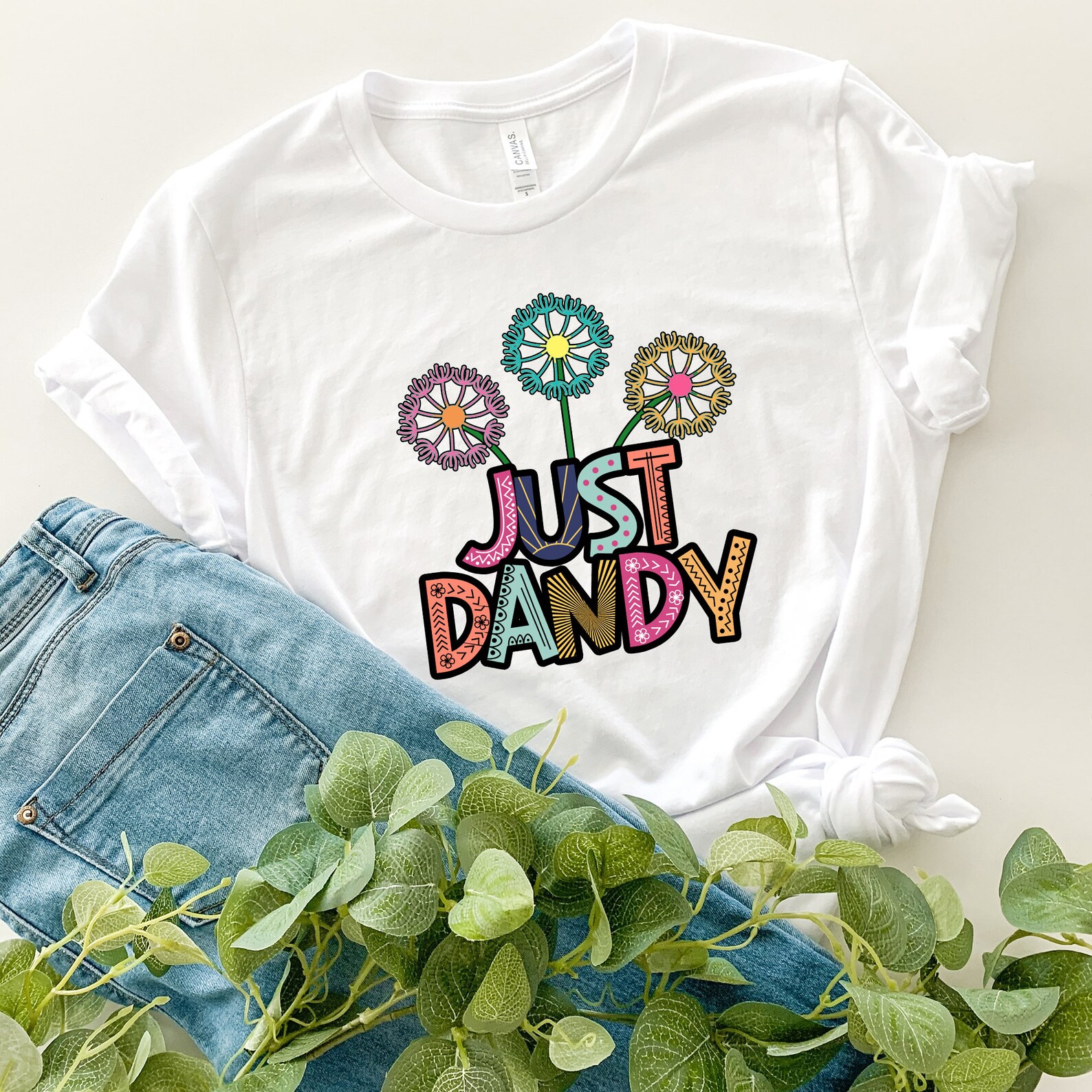 Just Dandy PNG Dandelions File Design for Sublimation or | Etsy