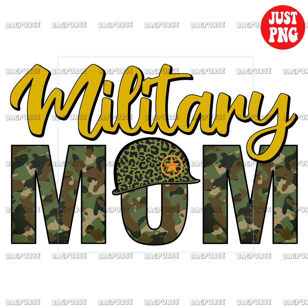 Military Mom, Military Mom PNG, Military Mom Camo Design File ...