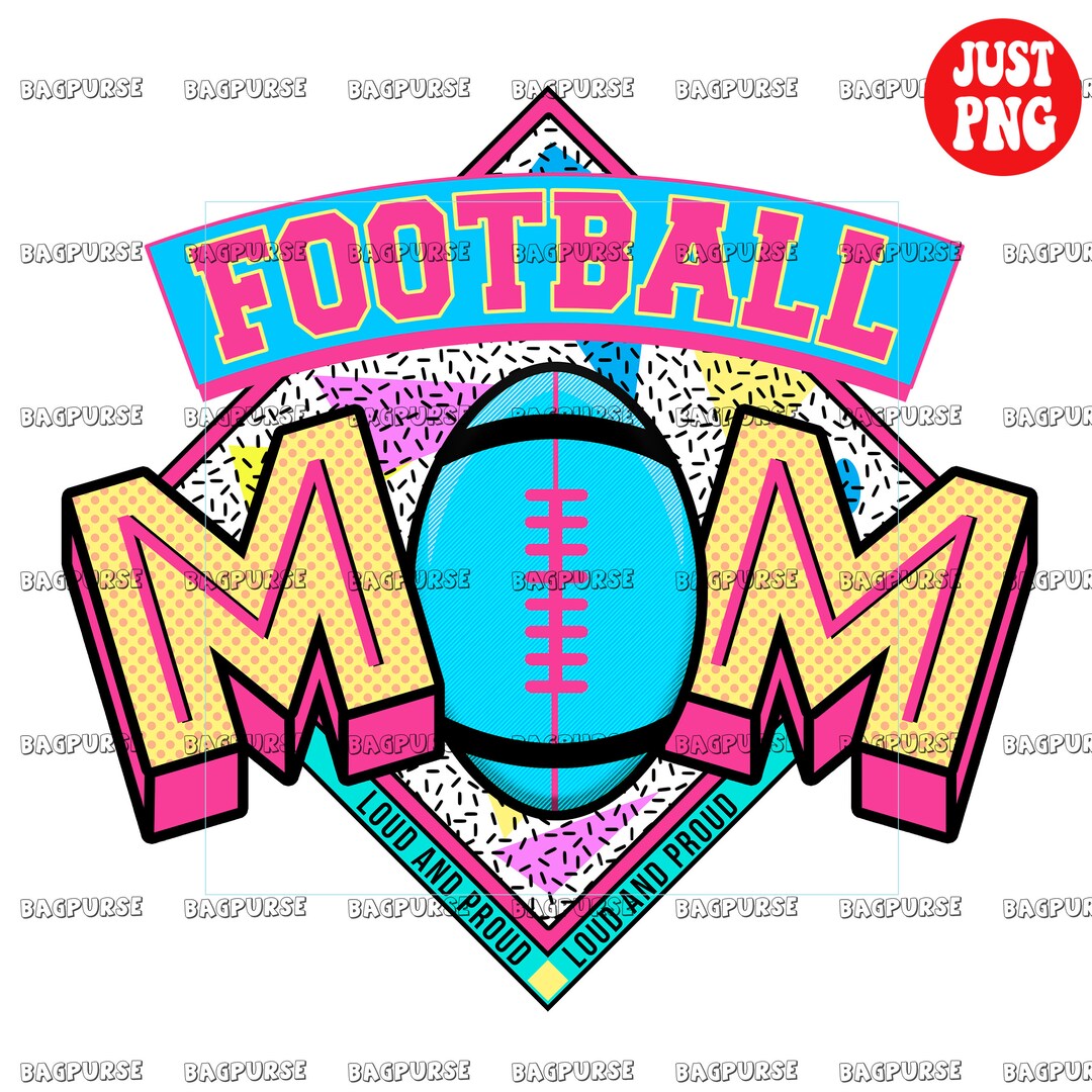 Football Mom | Football Mom PNG | Football Mom Print | Football Mom ...