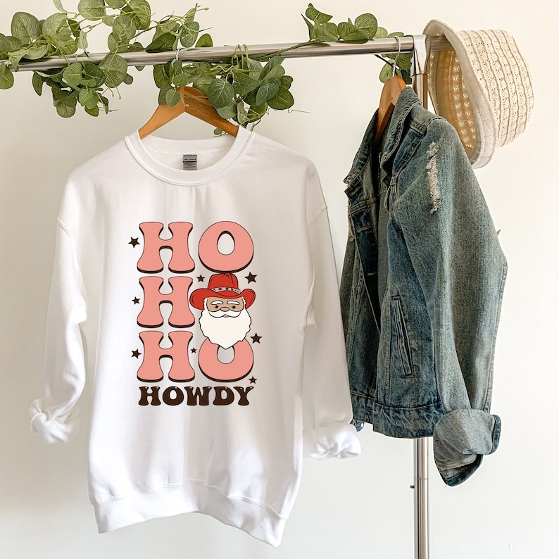 Howdy Santa PNG Ho Ho Ho Santa Designs Funny Christmas File - Etsy
