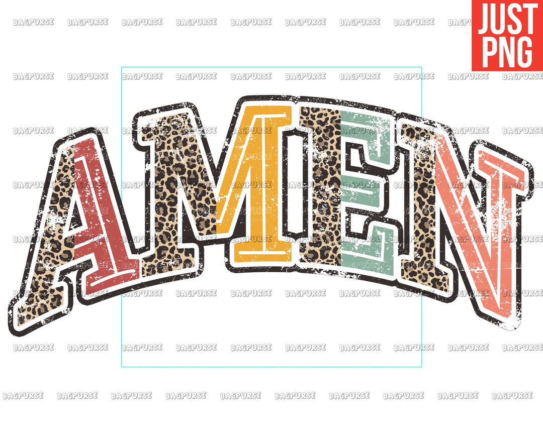 Amen PNG, Christian PNG Designs, Religious, Leopard, File for ...