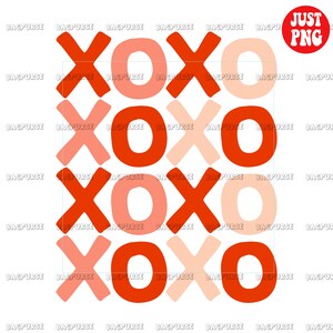 Xoxo, Valentine's Day, Xoxo PNG, Xoxo Love Designs File for Sublimation ...