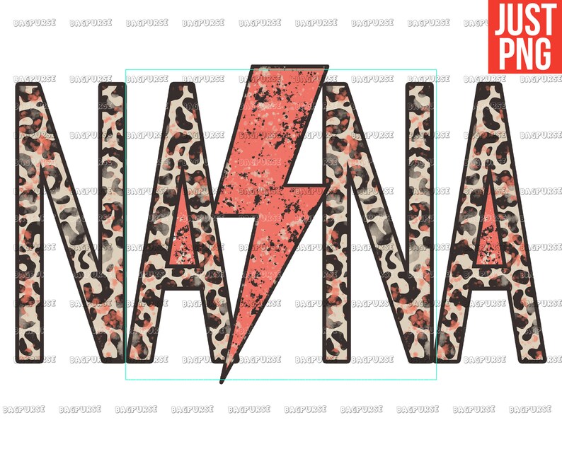 Nana PNG Nana Rock PNG Rocker Nana Rock and Roll Nana Nana - Etsy