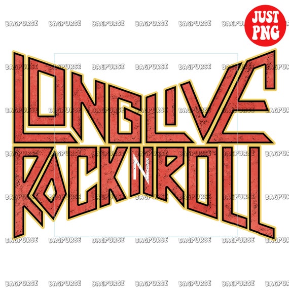 Long Live Rock and Roll Rock PNG Rock Sublimation Rock - Etsy