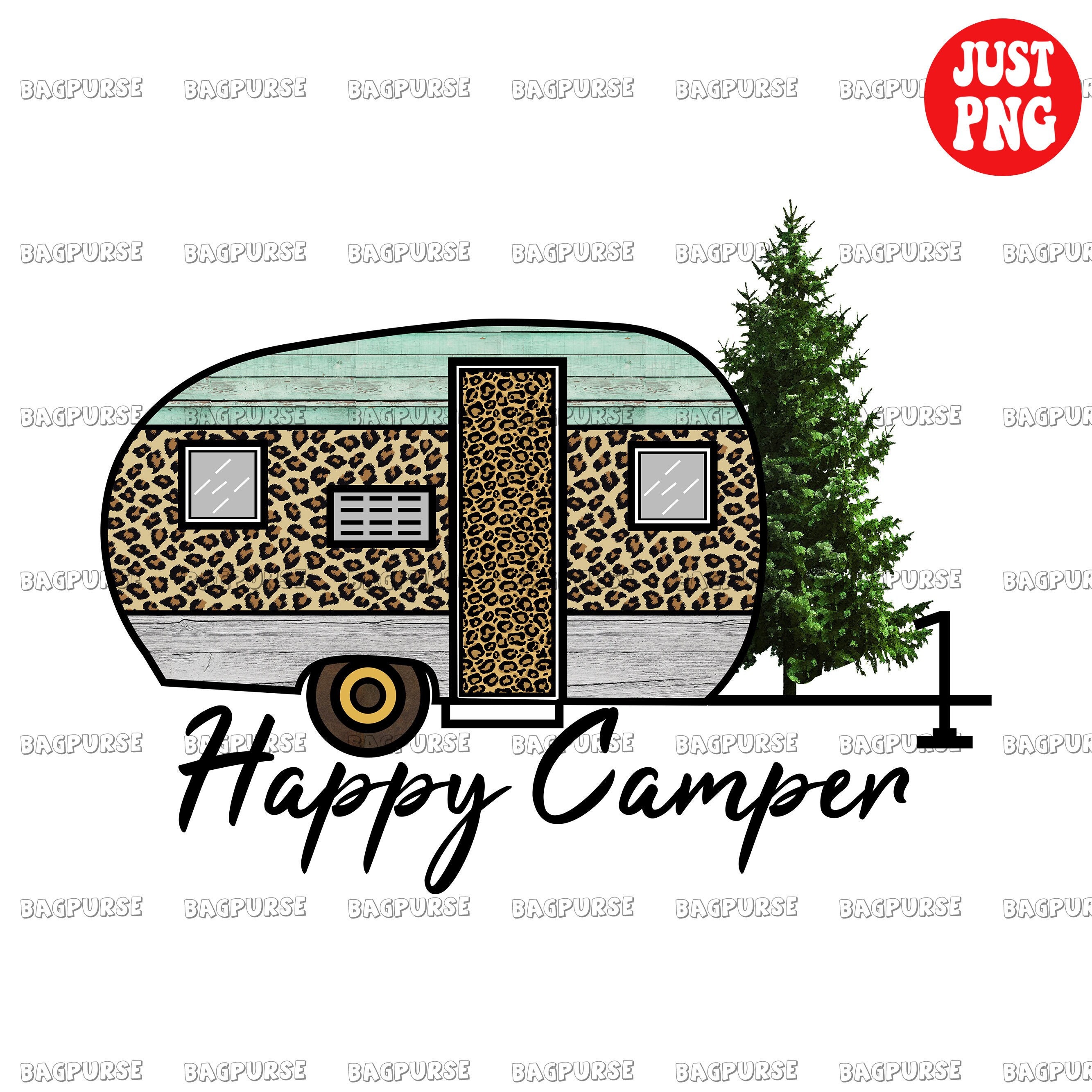 Happy Camper Happy Camper PNG Camping PNG Happy Camper | Etsy