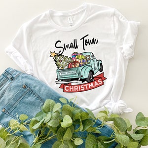Small Town Christmas PNG, File Design for Sublimation or Print, Digital ...