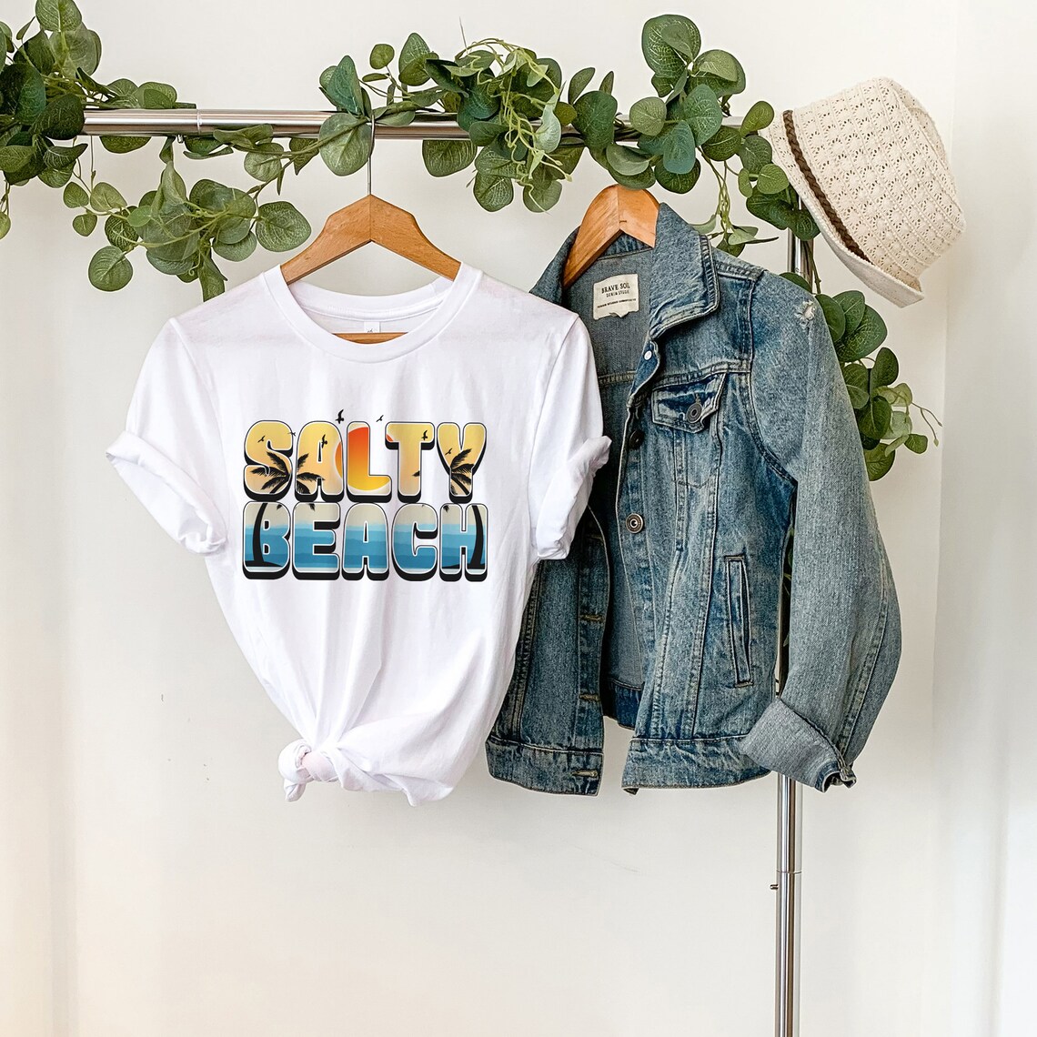 Salty Beach Salty Beach PNG Summer Beach Design File for - Etsy