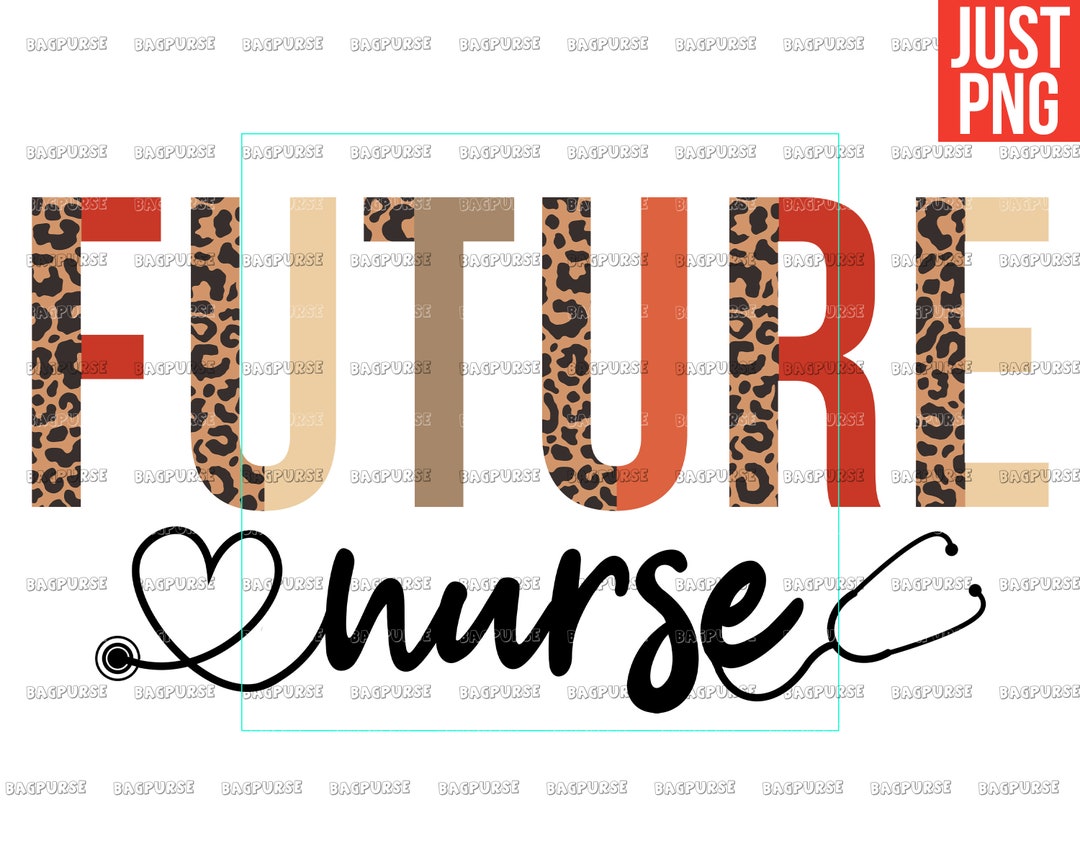 Future Nurse, Future Nurse PNG, Girl Future Nurse Half Leopard Design ...