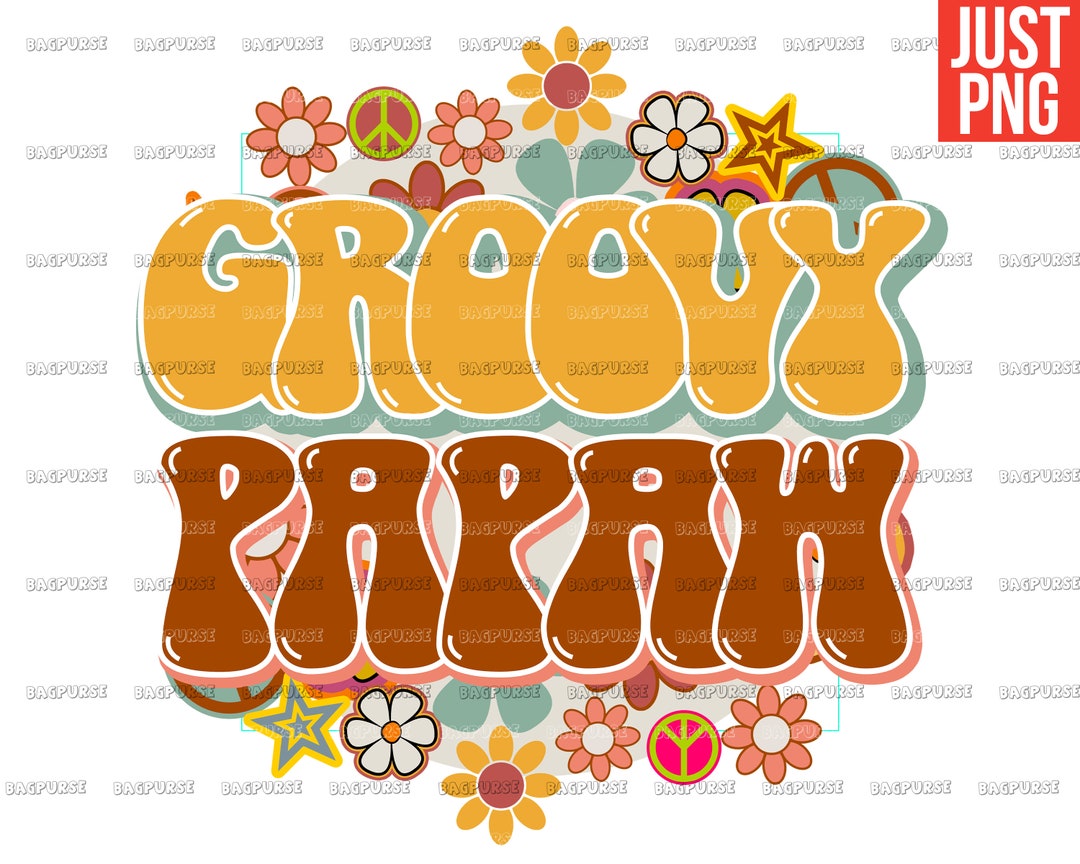 Groovy Papaw PNG, Retro Papaw Sublimation, 70s Designs, File for ...