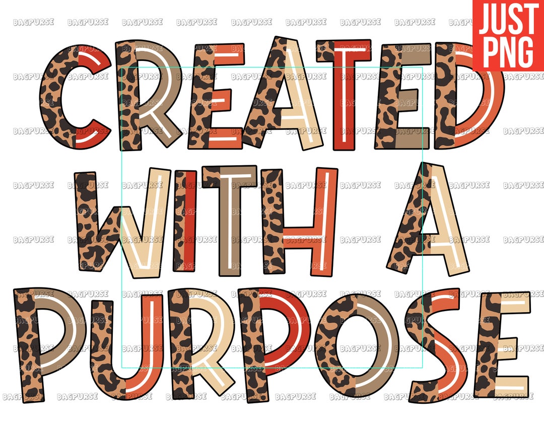 Create With a Purpose, Create With a Purpose PNG, Half Leopard File ...
