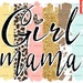 Girl Mama, Girl Mama PNG, Cute Girl Mom File Design for Sublimation or ...
