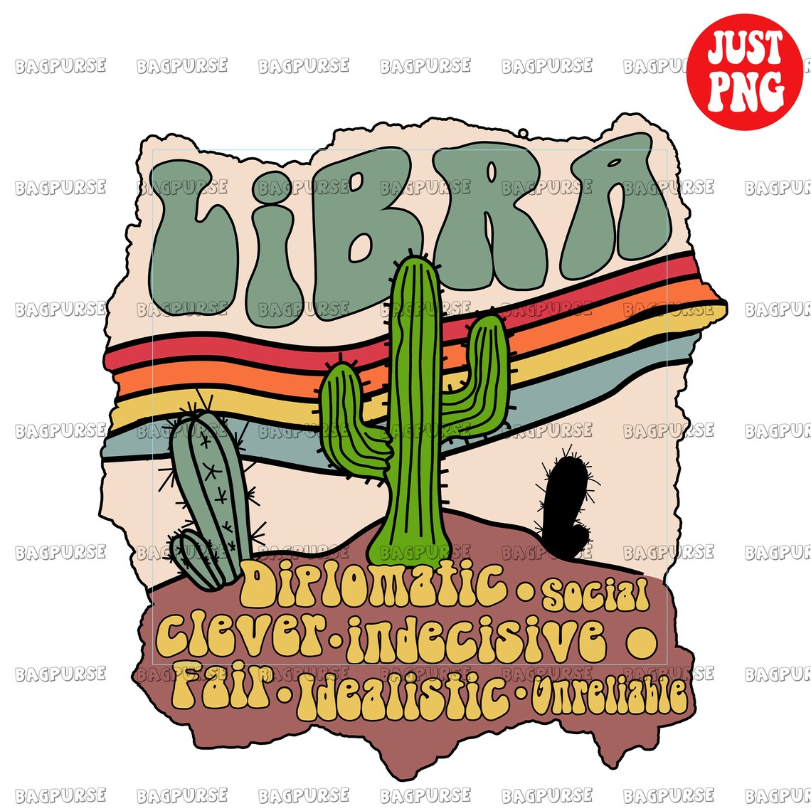 Libra Zodiac Libra Zodiac PNG File Sublimation Libra Retro - Etsy