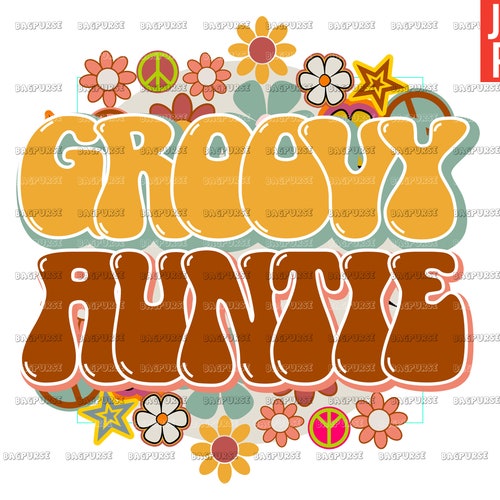 Groovy One PNG Retro Groovy One File Designs for Sublimation - Etsy
