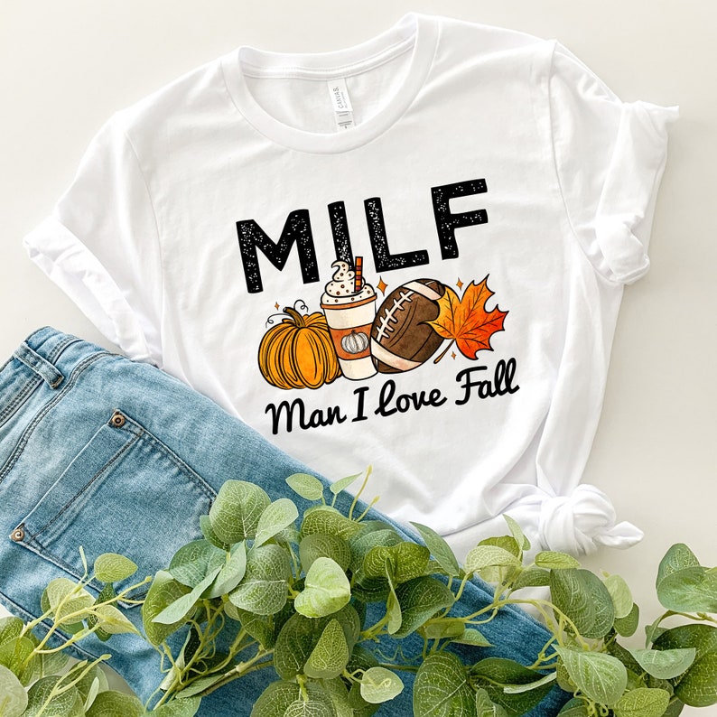 Man I Love Fall PNG Pumpkin Football Pumpkin Spice Funny - Etsy