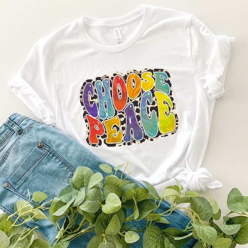 Choose Peace PNG I Choose Peace Peace File Design for | Etsy