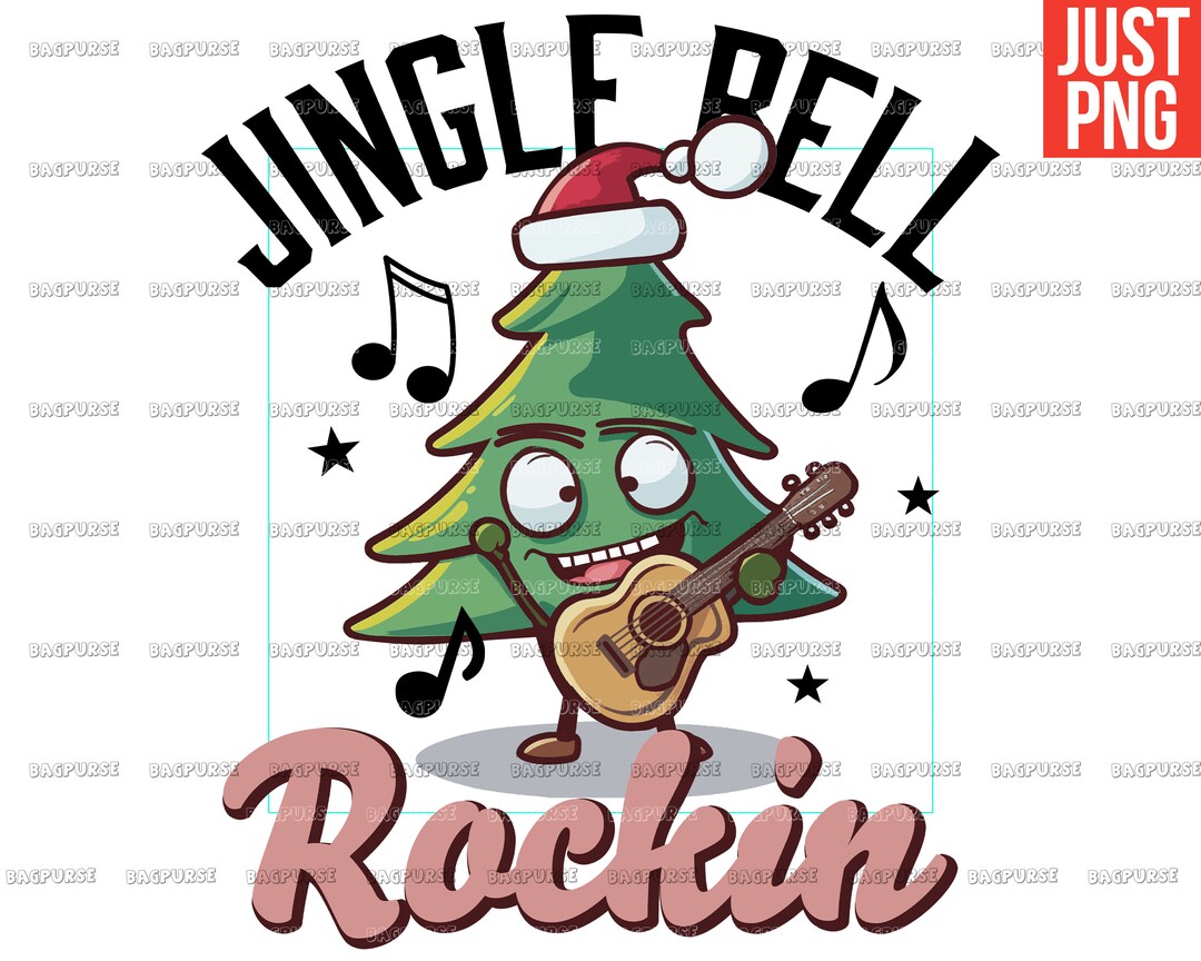Jingle Bell Rockin PNG, Funny Christmas Tree Cartoon, Christmas File ...