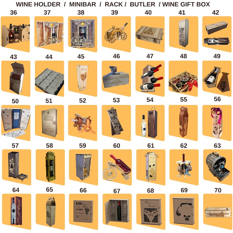 Mini Bar Cnc Cut - Etsy