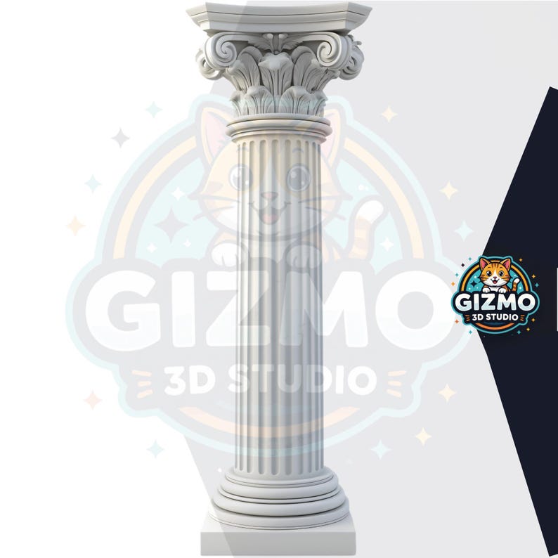 Ancient Greek Roman Pillar Clipart | Architectural Column Illustrations ...
