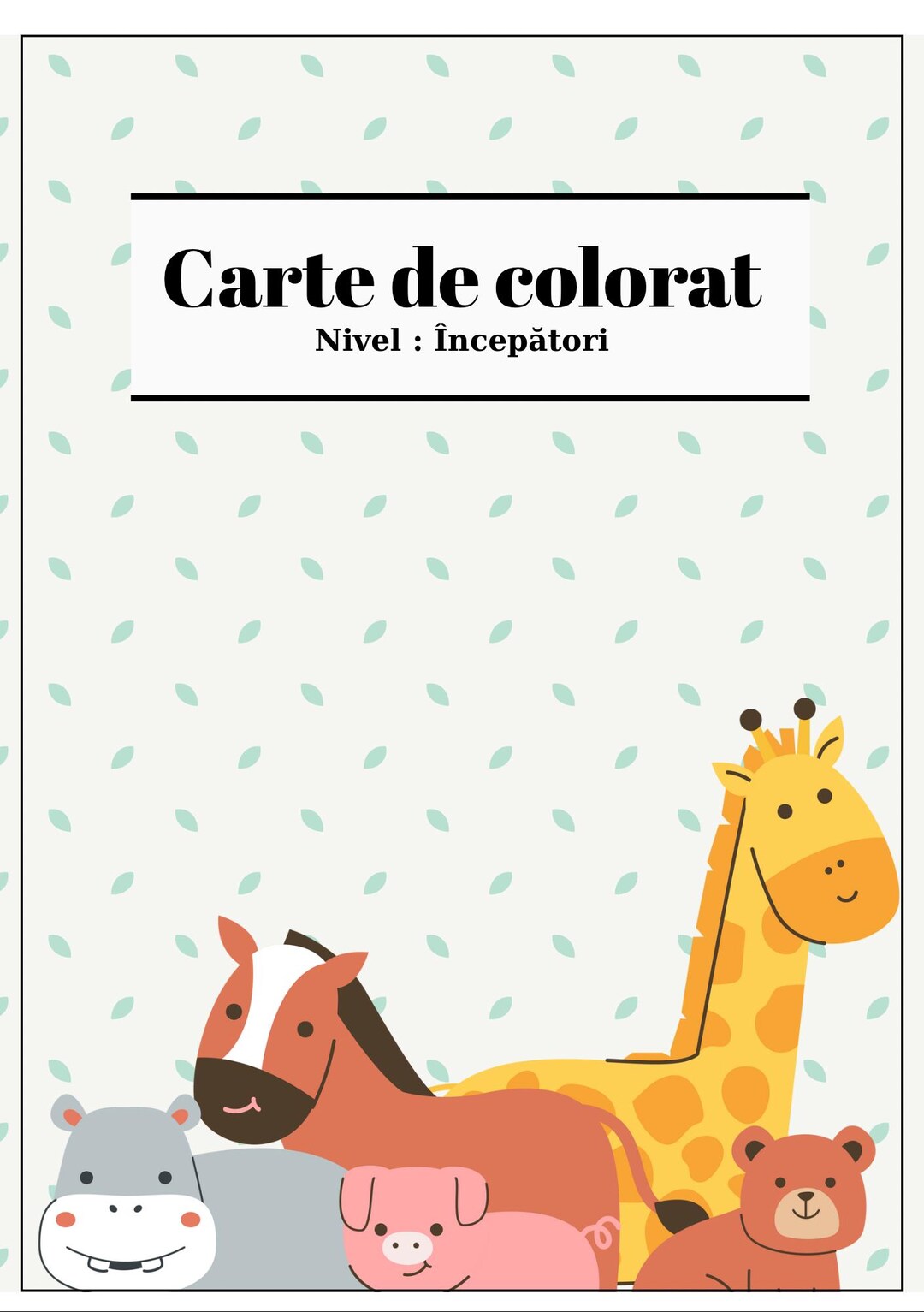Carte De Colorat - Etsy