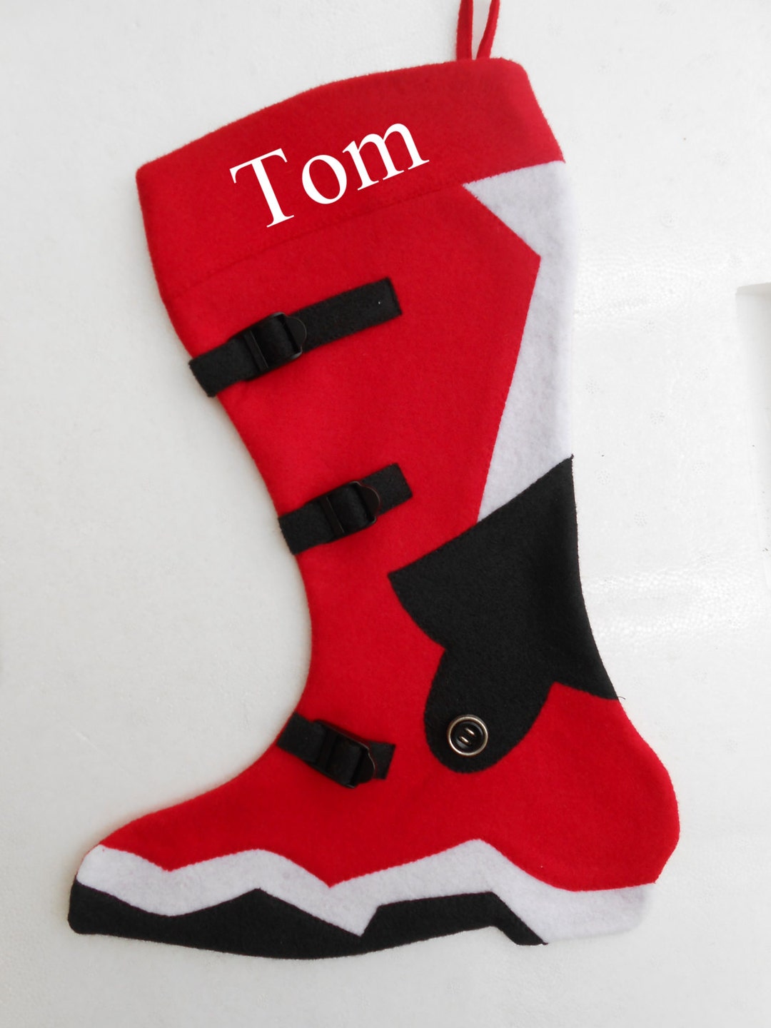 Motocross Stocking With FREE Embroidered Name - Etsy