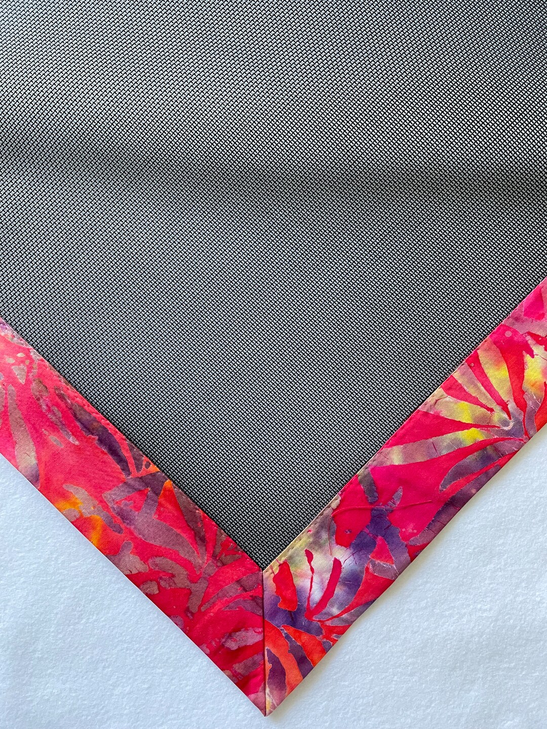 Mah Jongg Table Mats Red Batik - Etsy