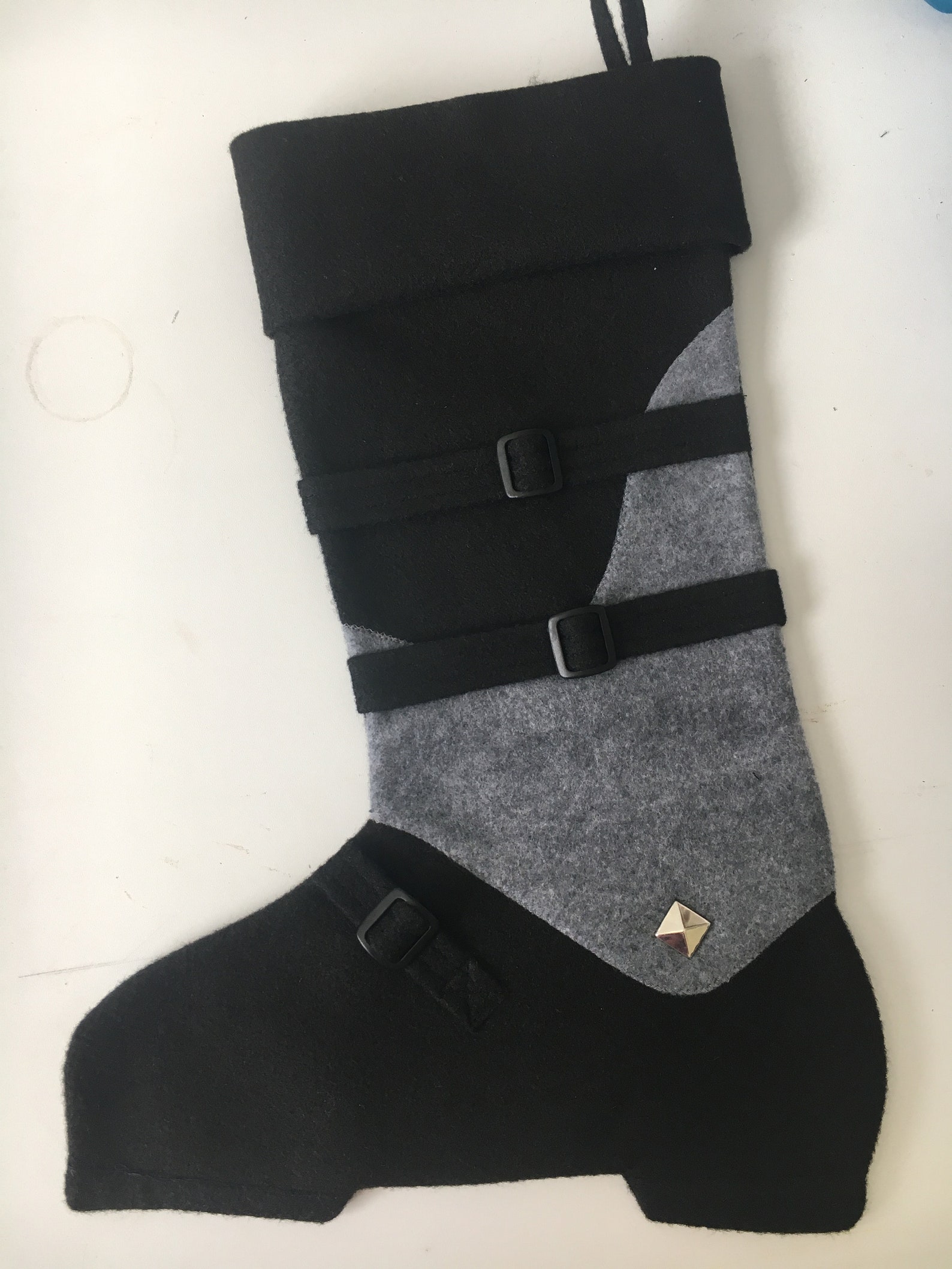 Ski Boot Stocking With FREE Embroidered Name | Etsy