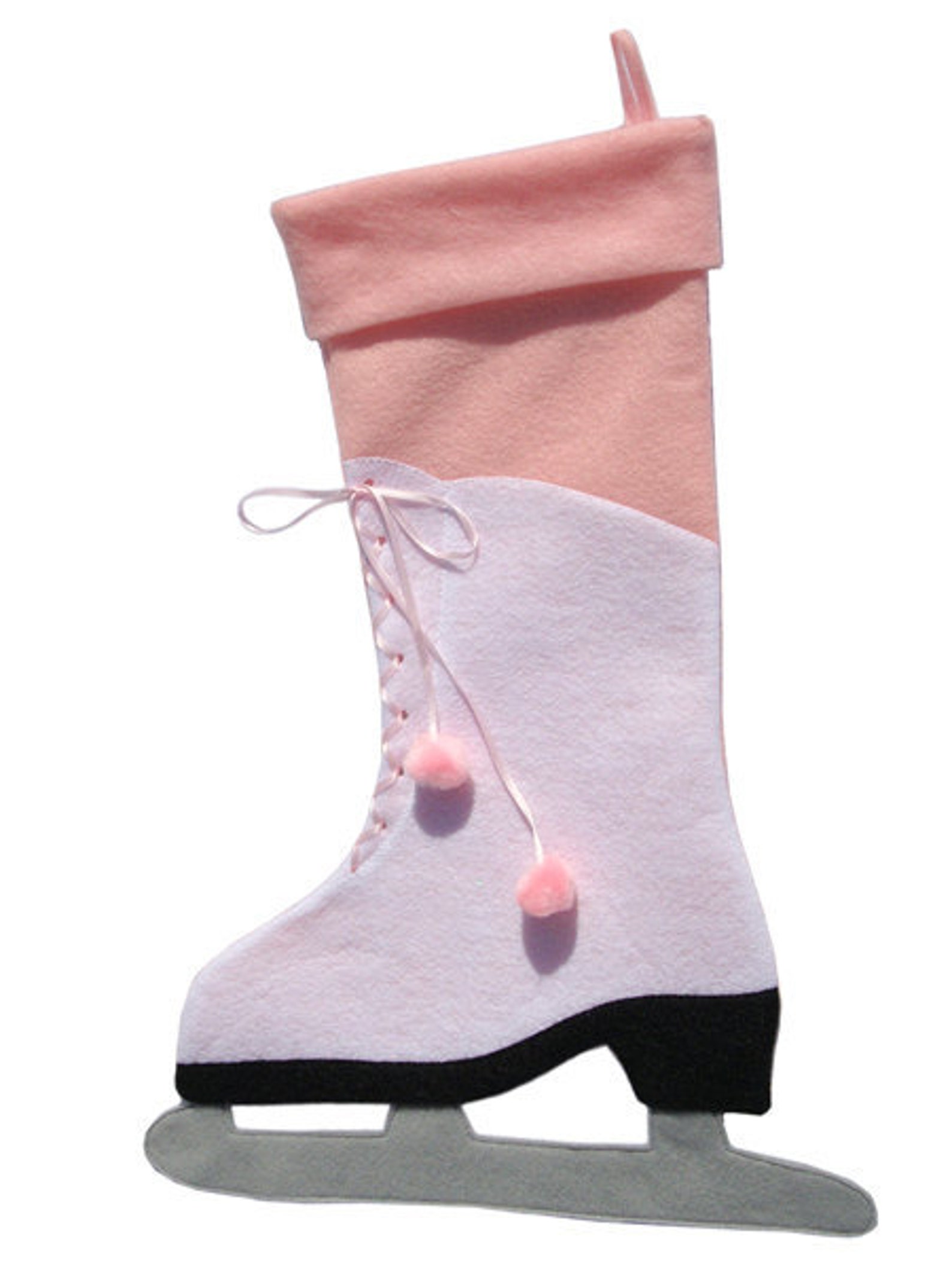 Iceskater Stockings With FREE Embroidered Names - Etsy