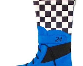 Ski Boot Stocking With FREE Embroidered Name | Etsy