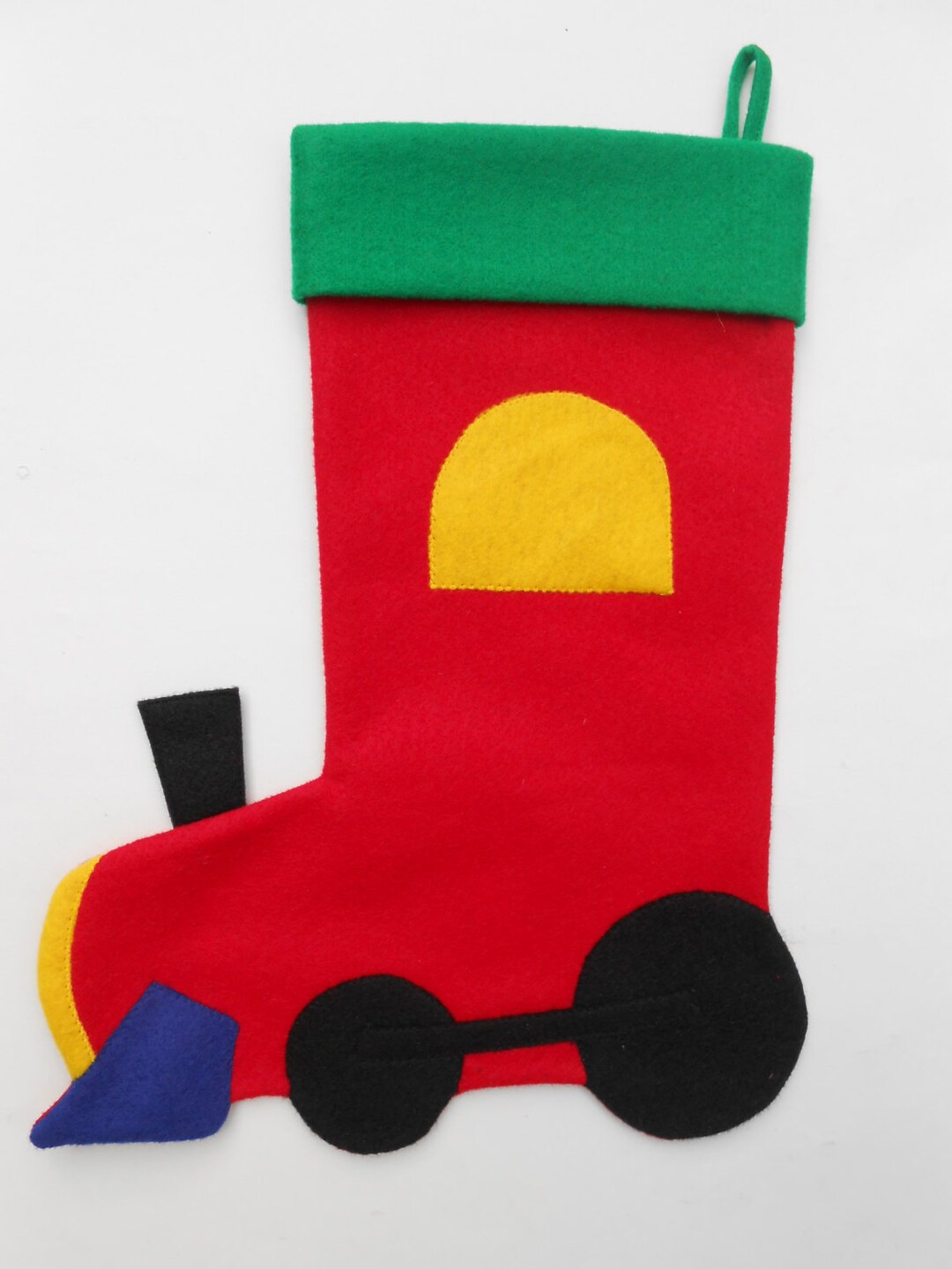 Train Stocking With FREE Embroidered Name - Etsy