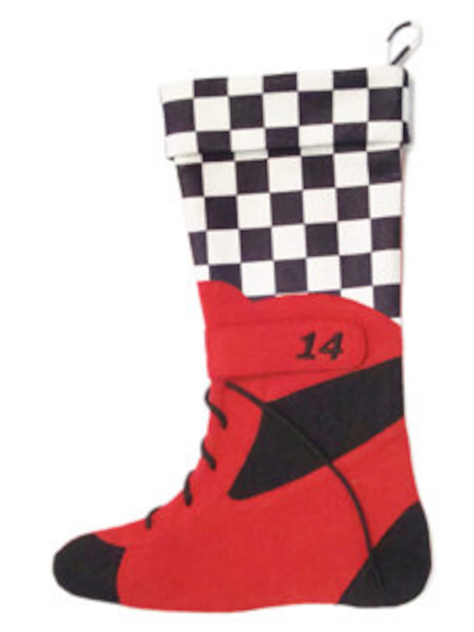 Race Car Driver Stocking With FREE Embroidered Name - Etsy