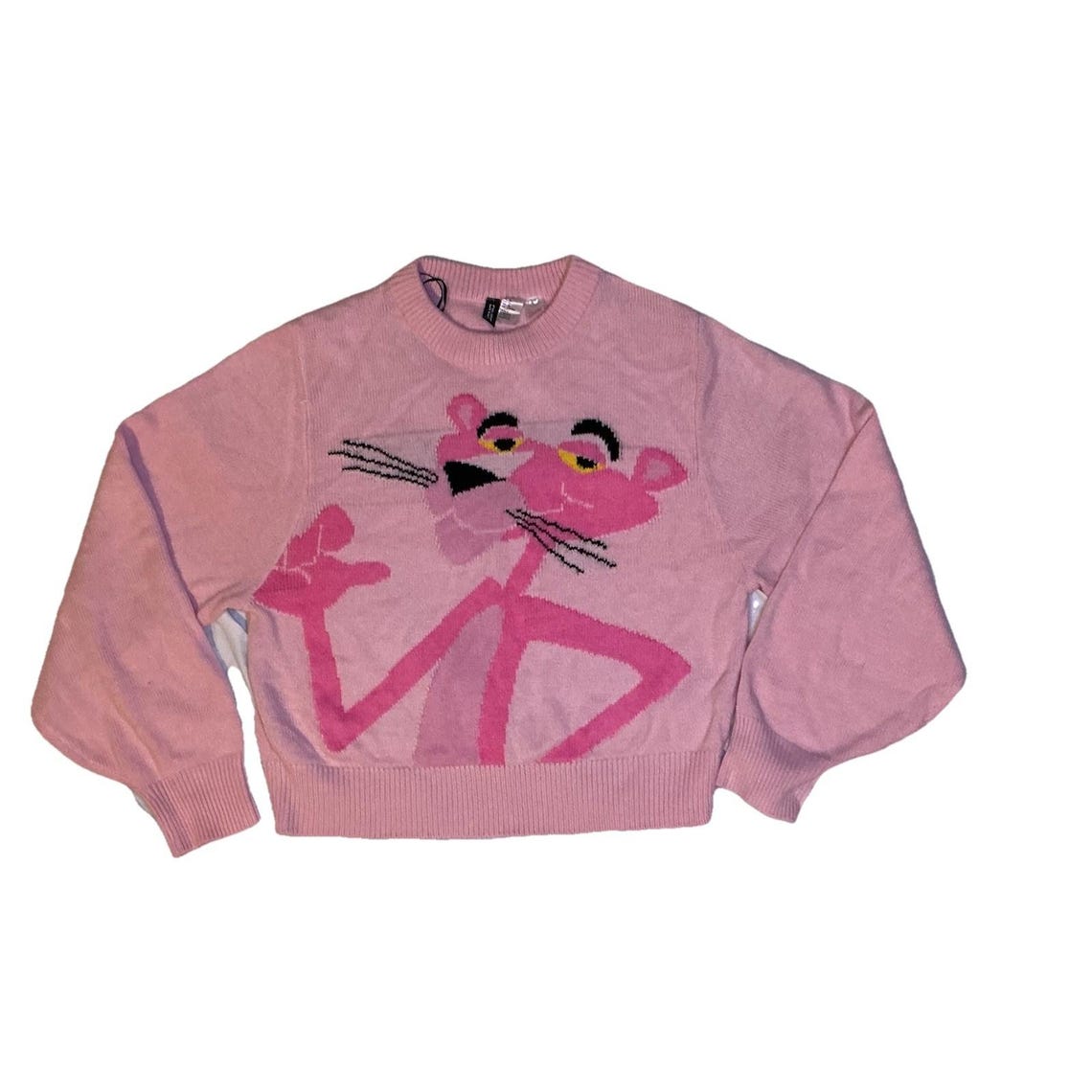 Pink Panther Sweater Women's M Retro Novelty Preppy Back to School - Etsy