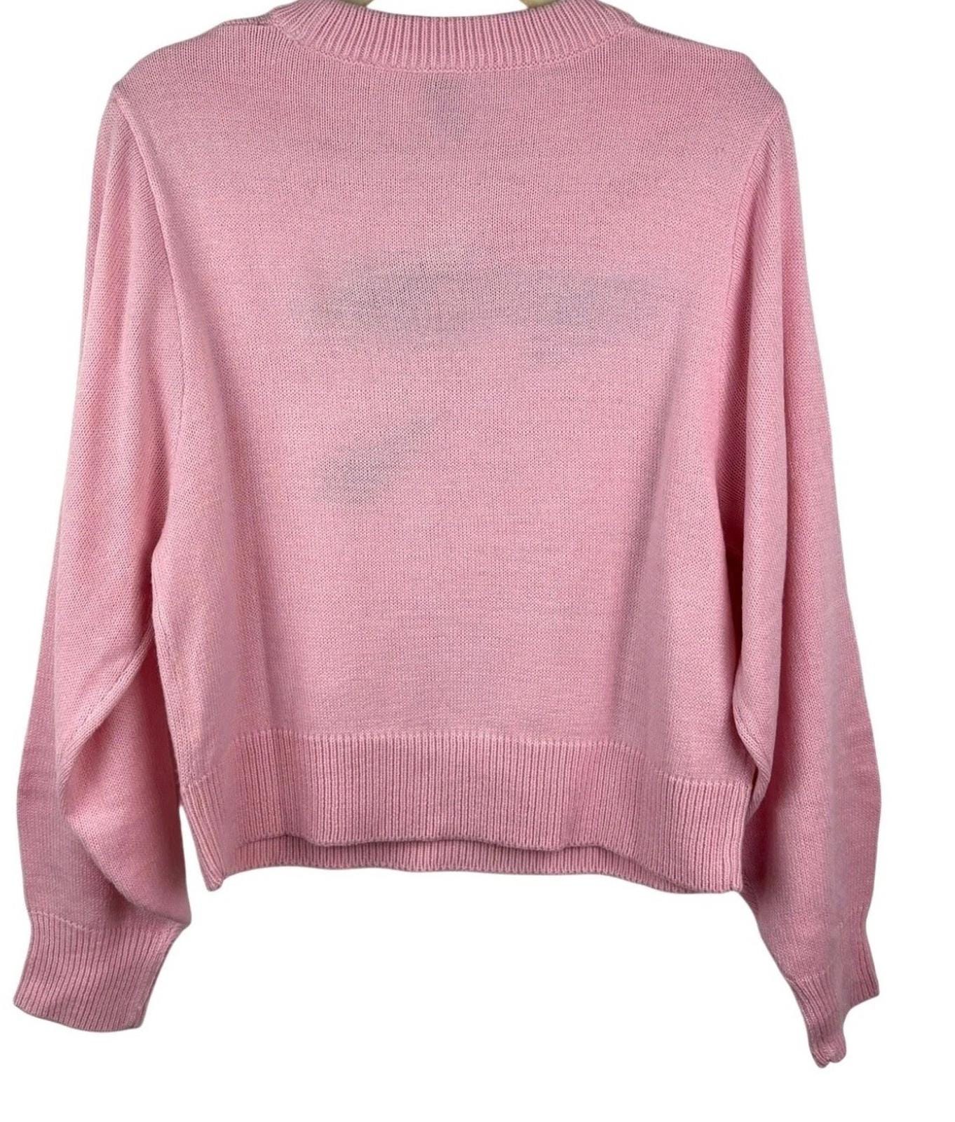Pink Panther Sweater Women's M Retro Novelty Preppy Back to School - Etsy