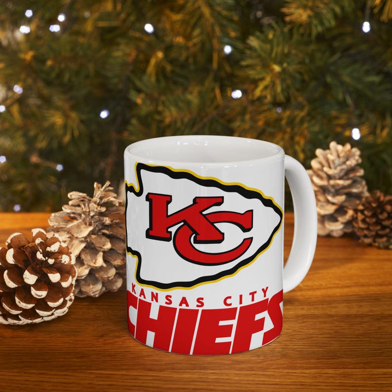 Kansas City Chiefs Ceramic Mug - Perfect for Game Day, Football Fans ...