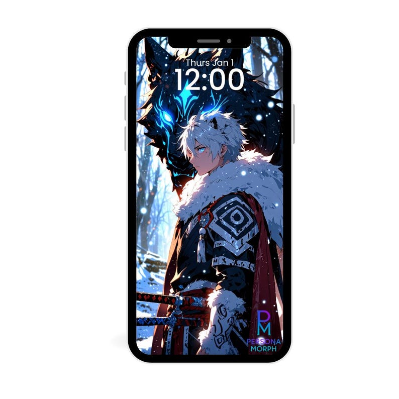 Anime Phone Wallpaper 4K (3-pack) | Persona Morph Dark Fantasy Lock ...