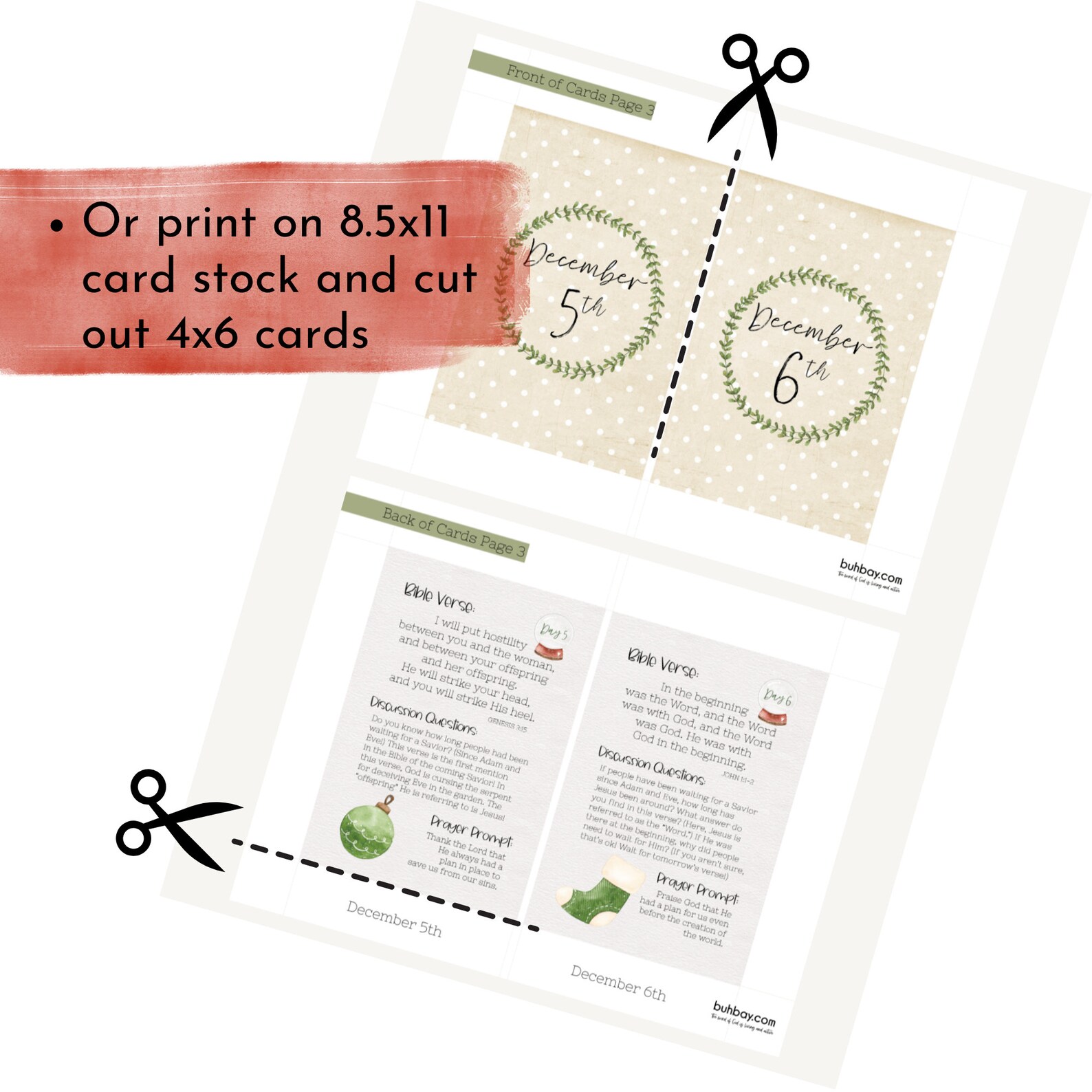 PRINTABLE Advent Scripture Devotions for Kids and Families PDF - Etsy