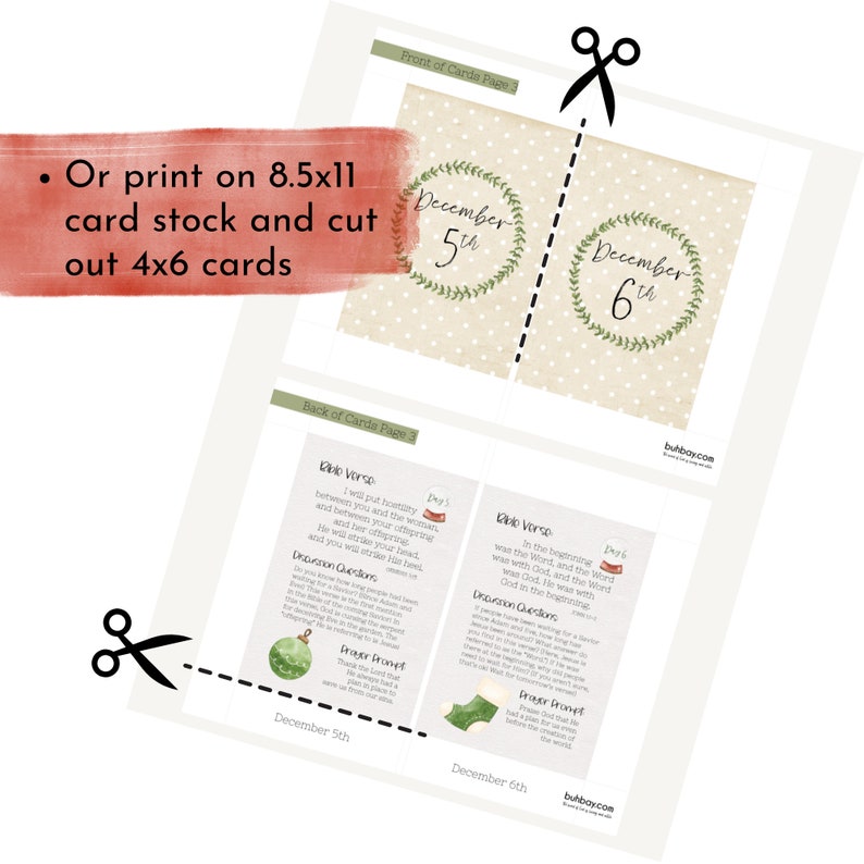 PRINTABLE Advent Scripture Devotions for Kids and Families PDF - Etsy