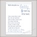 Father's Day Gift - Walk Alongside Me, Daddy Poem - Printable ...