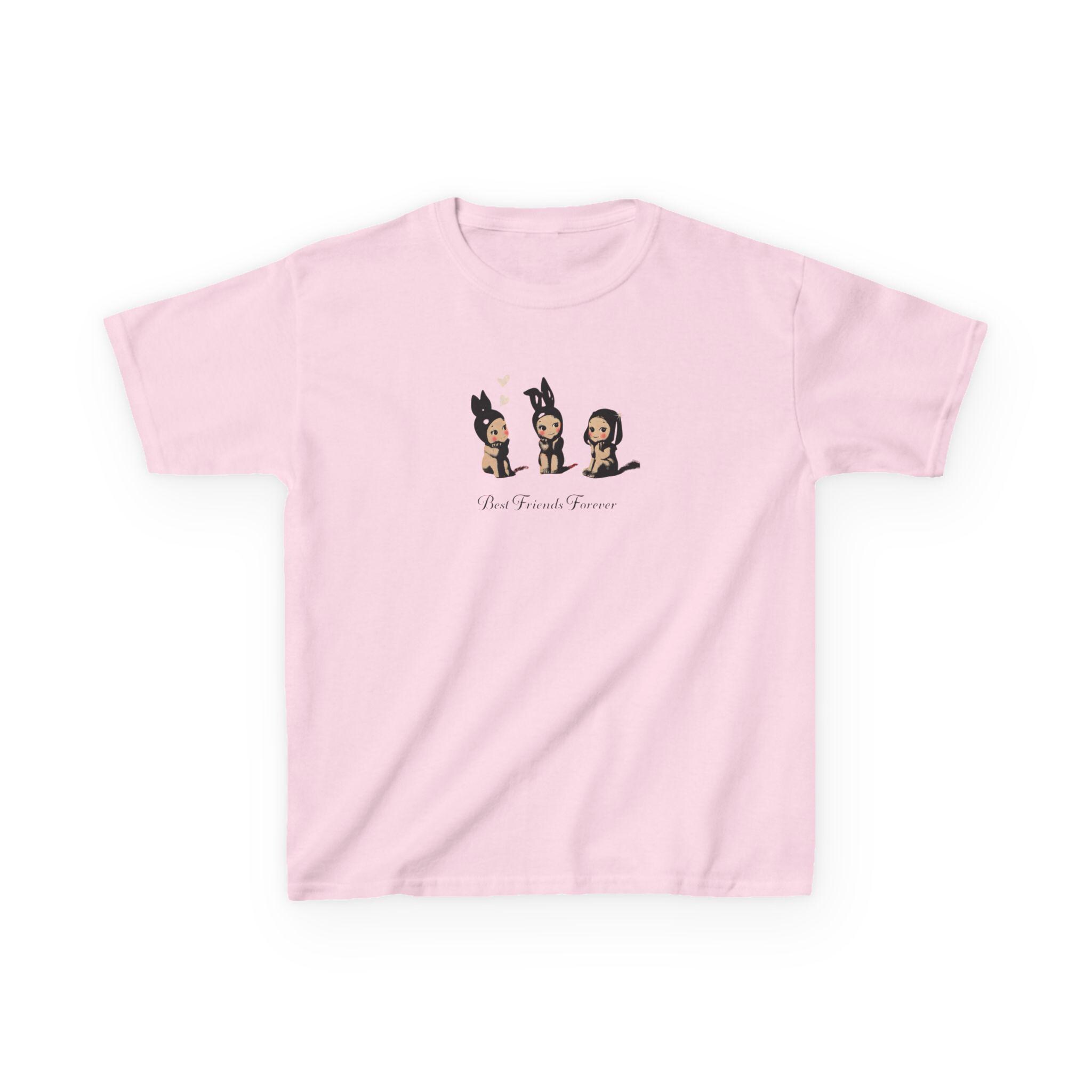 Y2K Sonny Angel Best Friends Forever Baby Tee - Kewpie Doll Trio ...