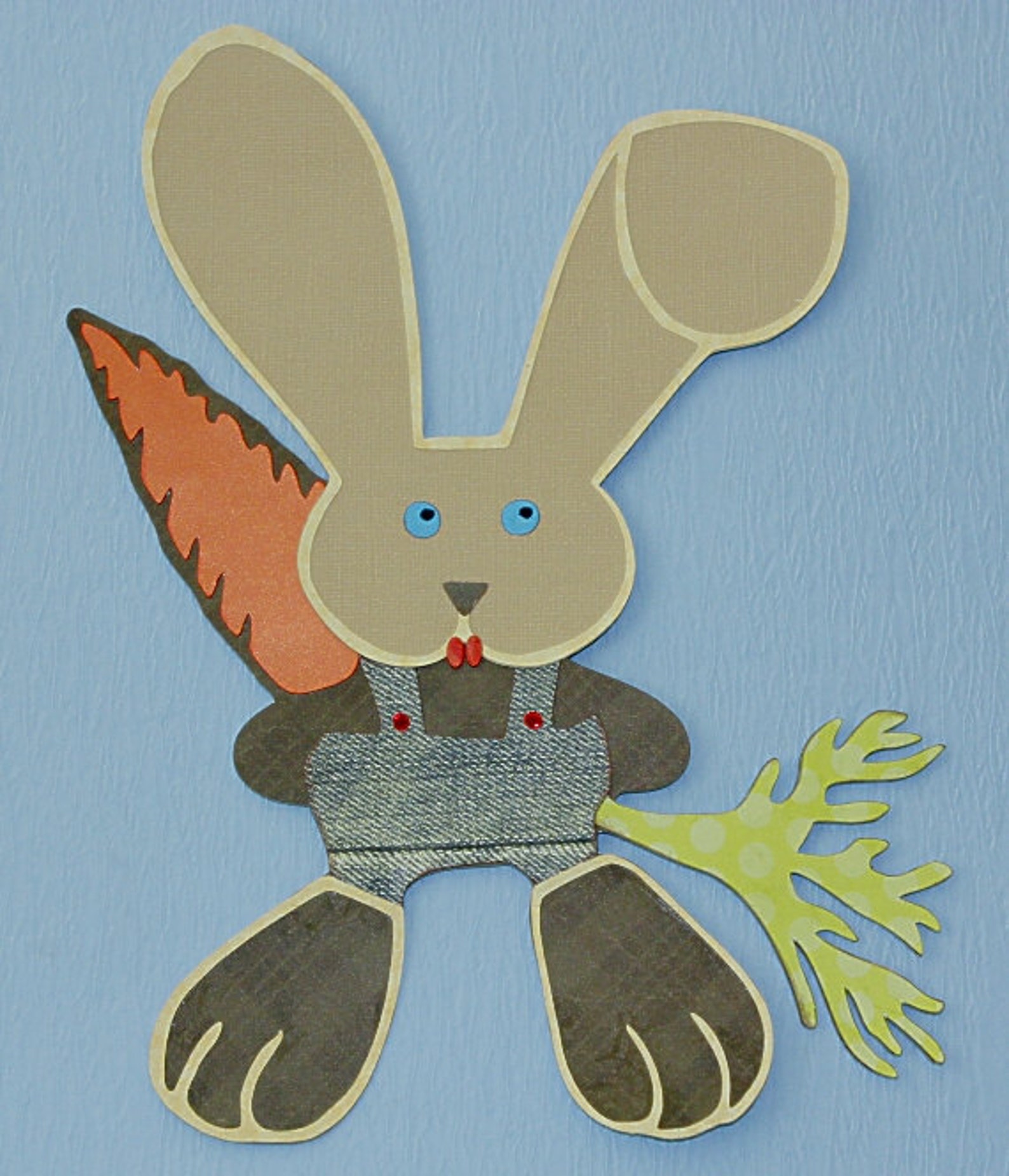 Guilty Easter Bunny Hiding A Carrot, SVG Cutting File Kit - Etsy
