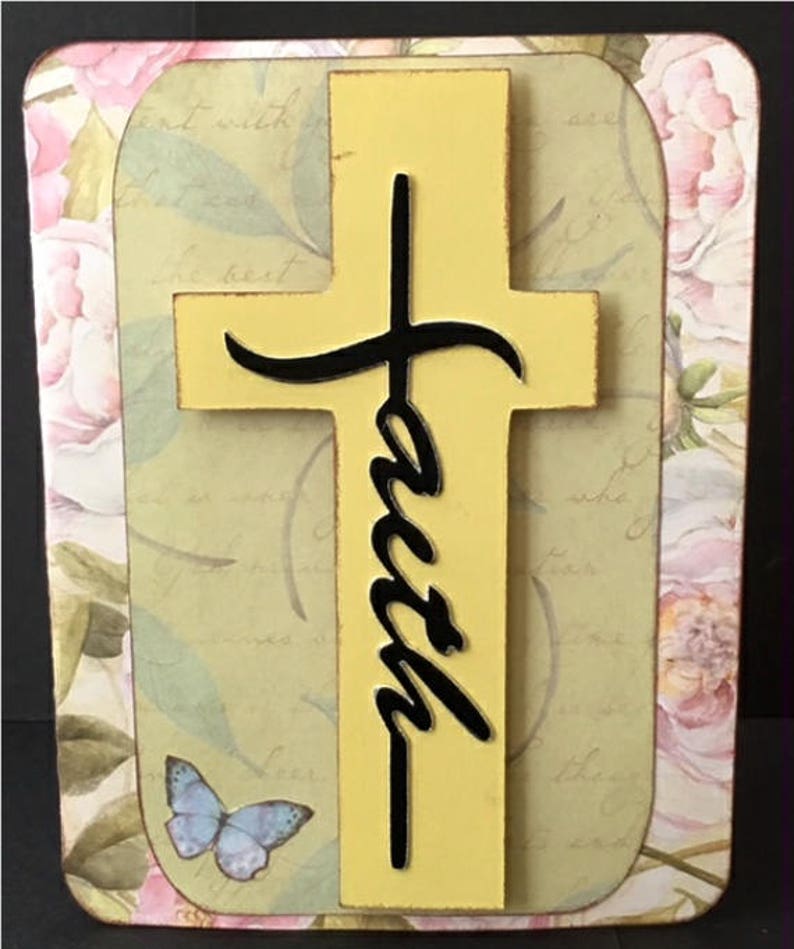 Faith Card Kit, SVG & DS Compatible - Etsy