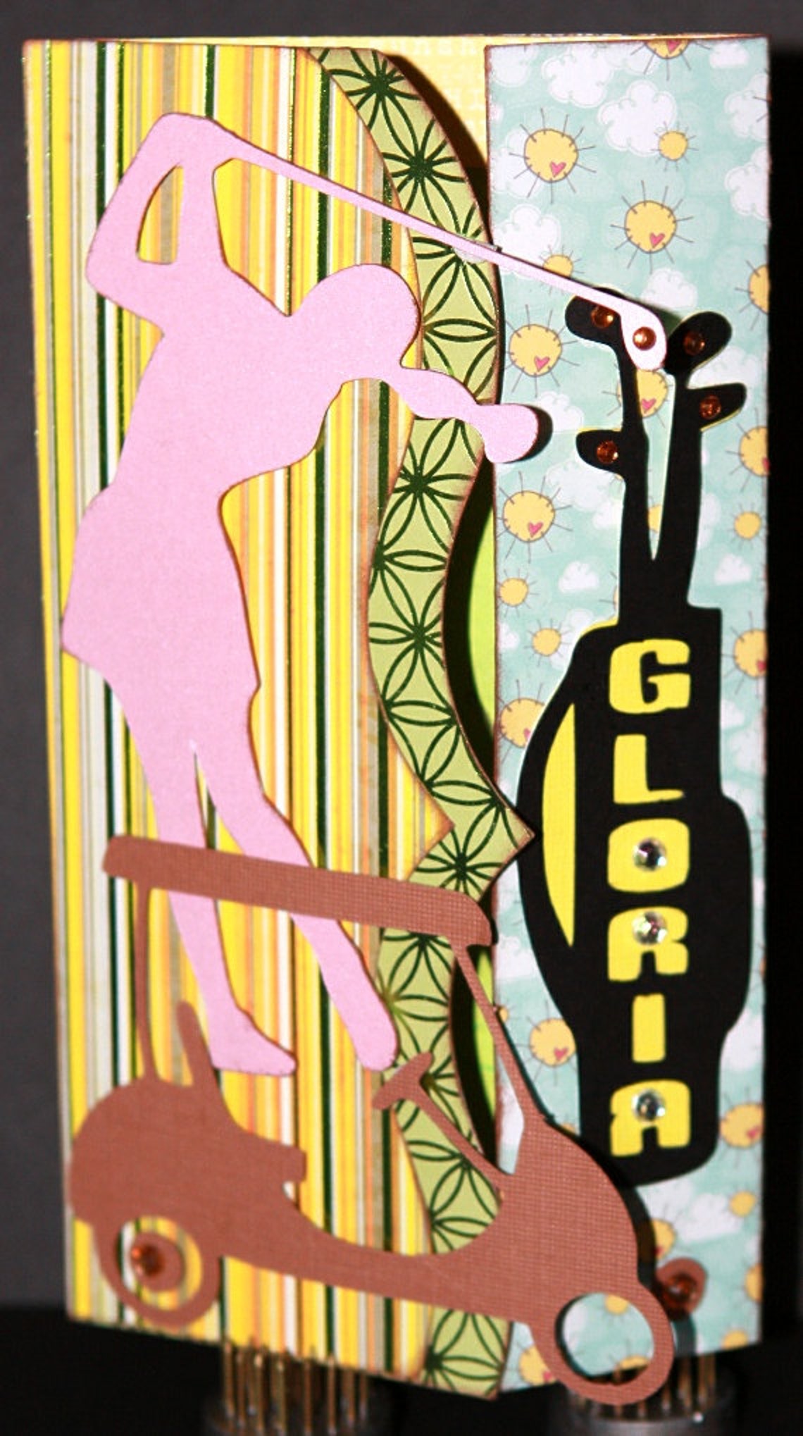 Man, Women Golf Card, SVG Cutting File Kit - Etsy