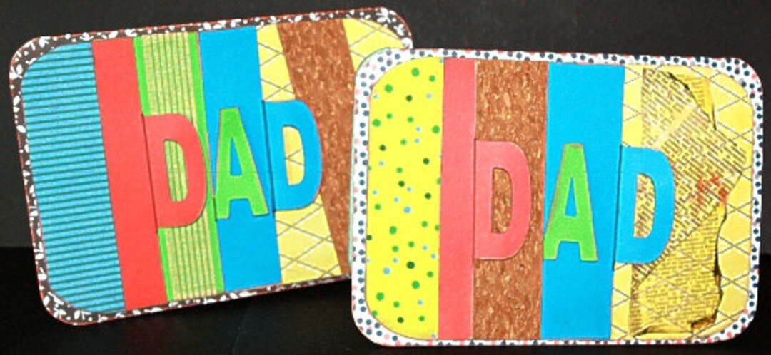 Dad Pop-up Card, SVG & DS Card Kit - Etsy