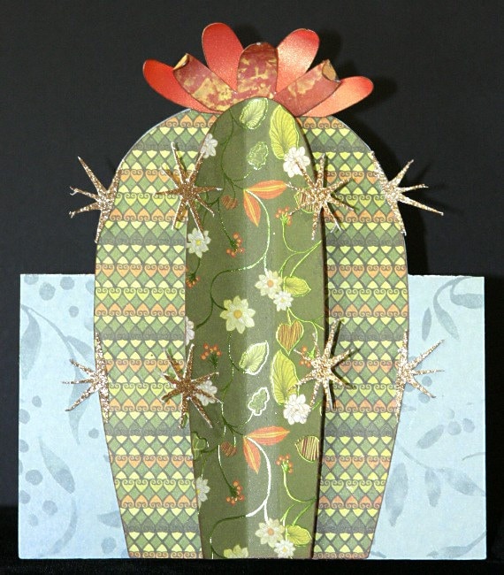 Two 3-D Cactus Cards, SVG Cutting File Kit - Etsy
