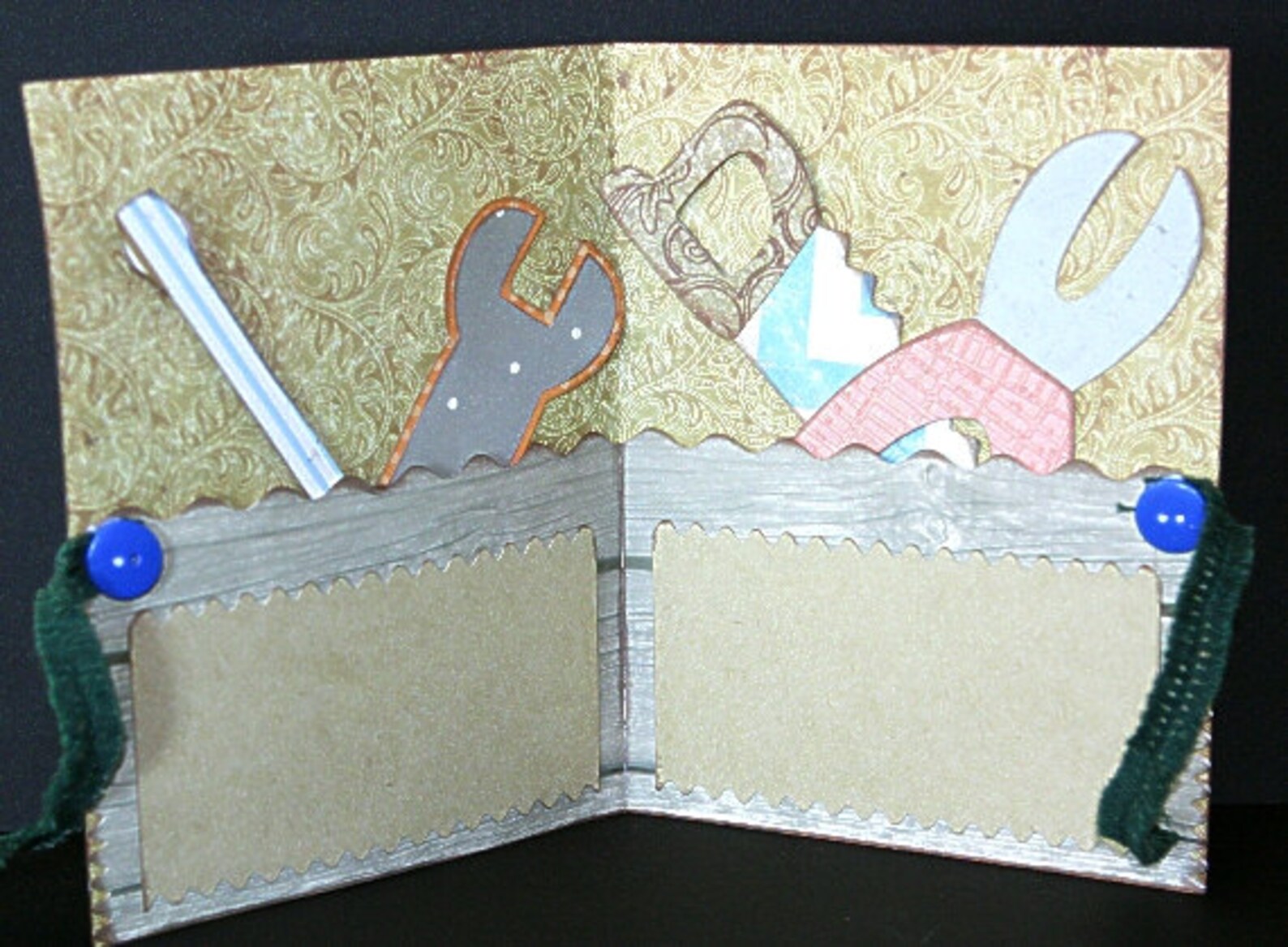 Father's Day Tool Belt Card, SVG Cutting File Kit, Tape Measure, Wrench ...