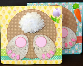 Guilty Easter Bunny Card SVG Cutting File Kit | Etsy