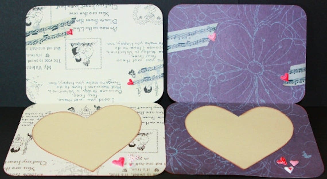 Love Notes Cards, SVG Cutting File Kit - Etsy