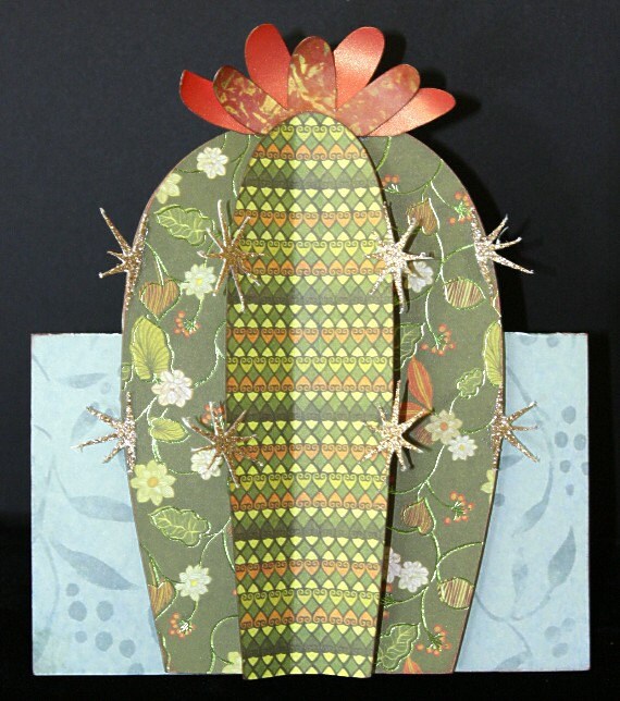 Two 3-D Cactus Cards, SVG Cutting File Kit - Etsy
