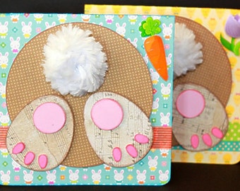 Guilty Easter Bunny Card SVG Cutting File Kit | Etsy