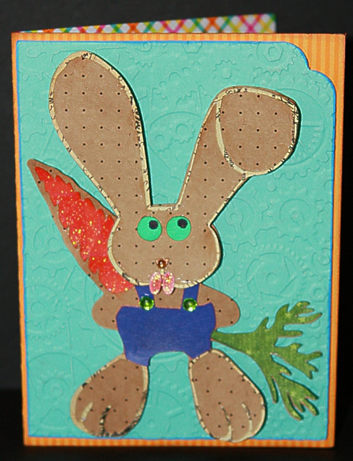 Guilty Easter Bunny Card SVG Cutting File Kit - Etsy