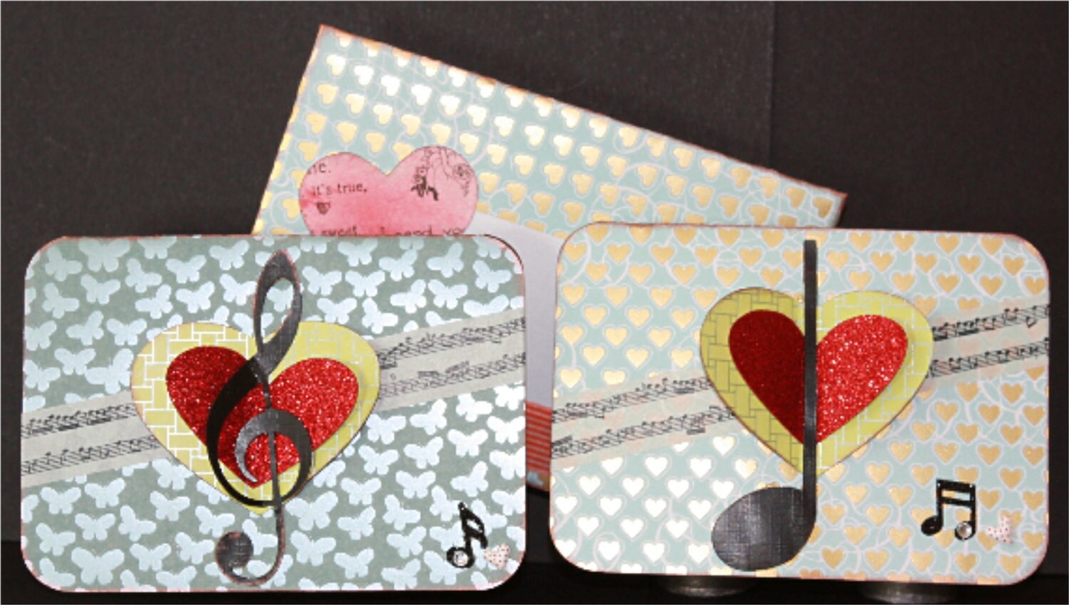 Love Notes Cards, SVG Cutting File Kit - Etsy